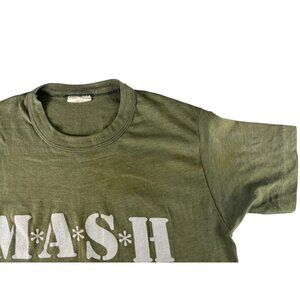 MASH | Shirts | Vintage 8s Mash 4077th Graphic Tshirt Mens S Green Tv ...